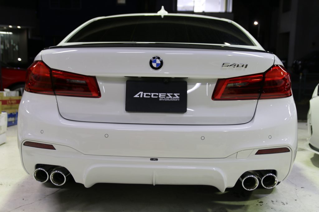 G30 540なお客様に、ACシュニッツァーマフラー＆ディフューザーお取り付け！ │ アクセスエボリューション -Access-Evolution BLOG-