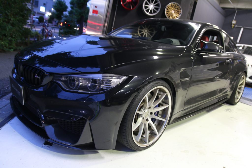 F82M4なお客様に、COX ボディーダンパーお取り付け！ │ アクセスエボリューション -Access-Evolution BLOG-
