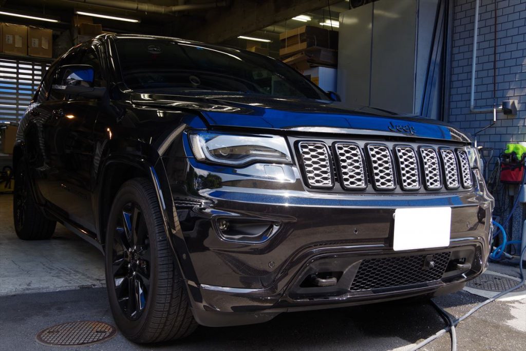 グランドチェロキーにメンテナンスコーティング │ アクセスエボリューション -Access-Evolution BLOG-