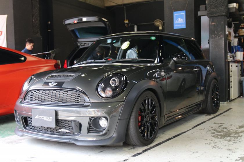 MINI R56 JCWなお客様の、車検整備が完了しました！ │ アクセスエボリューション -Access-Evolution BLOG-