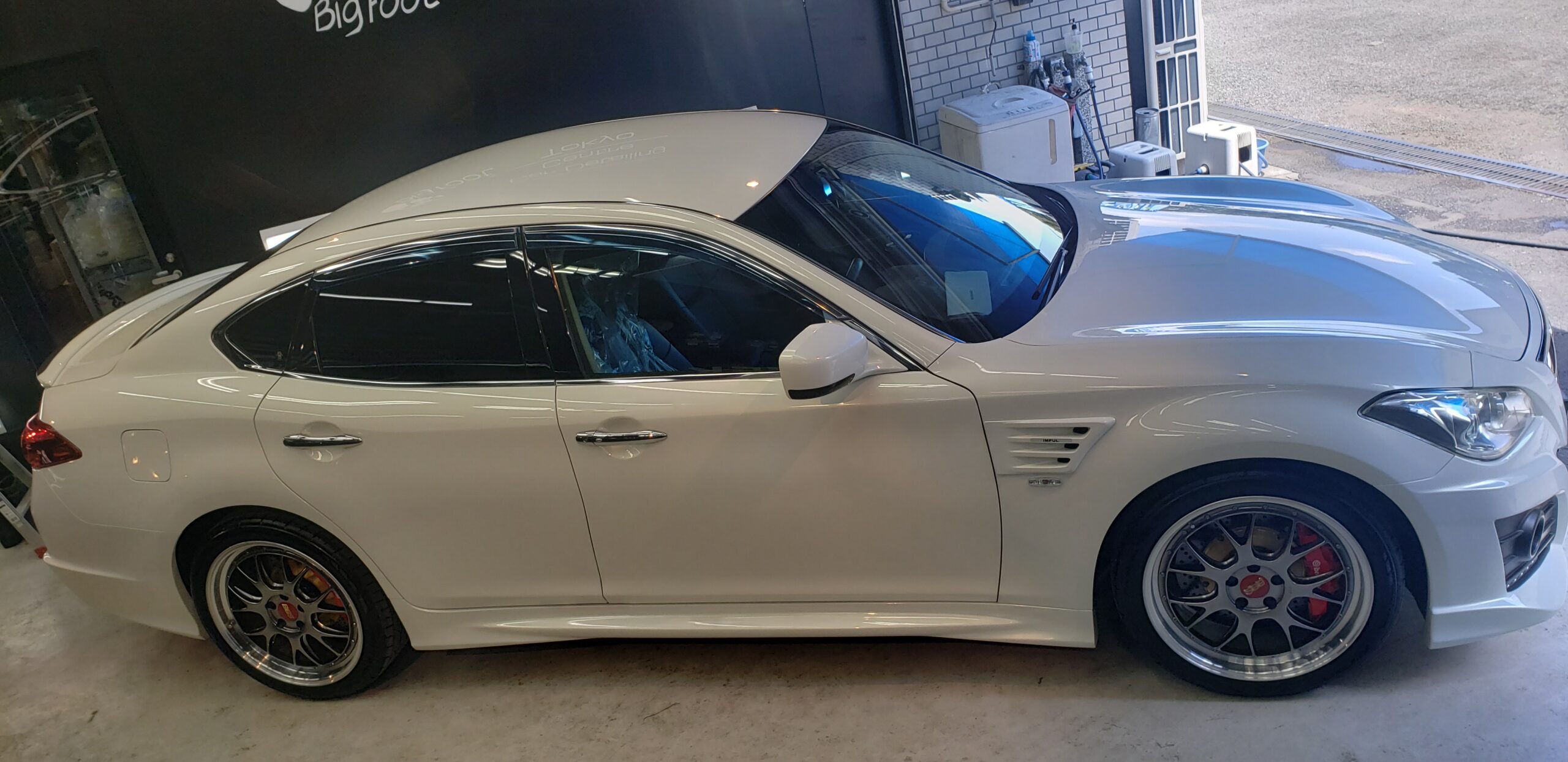 NISSAN FUGA Carbon Coating │ アクセスエボリューション -Access-Evolution BLOG-