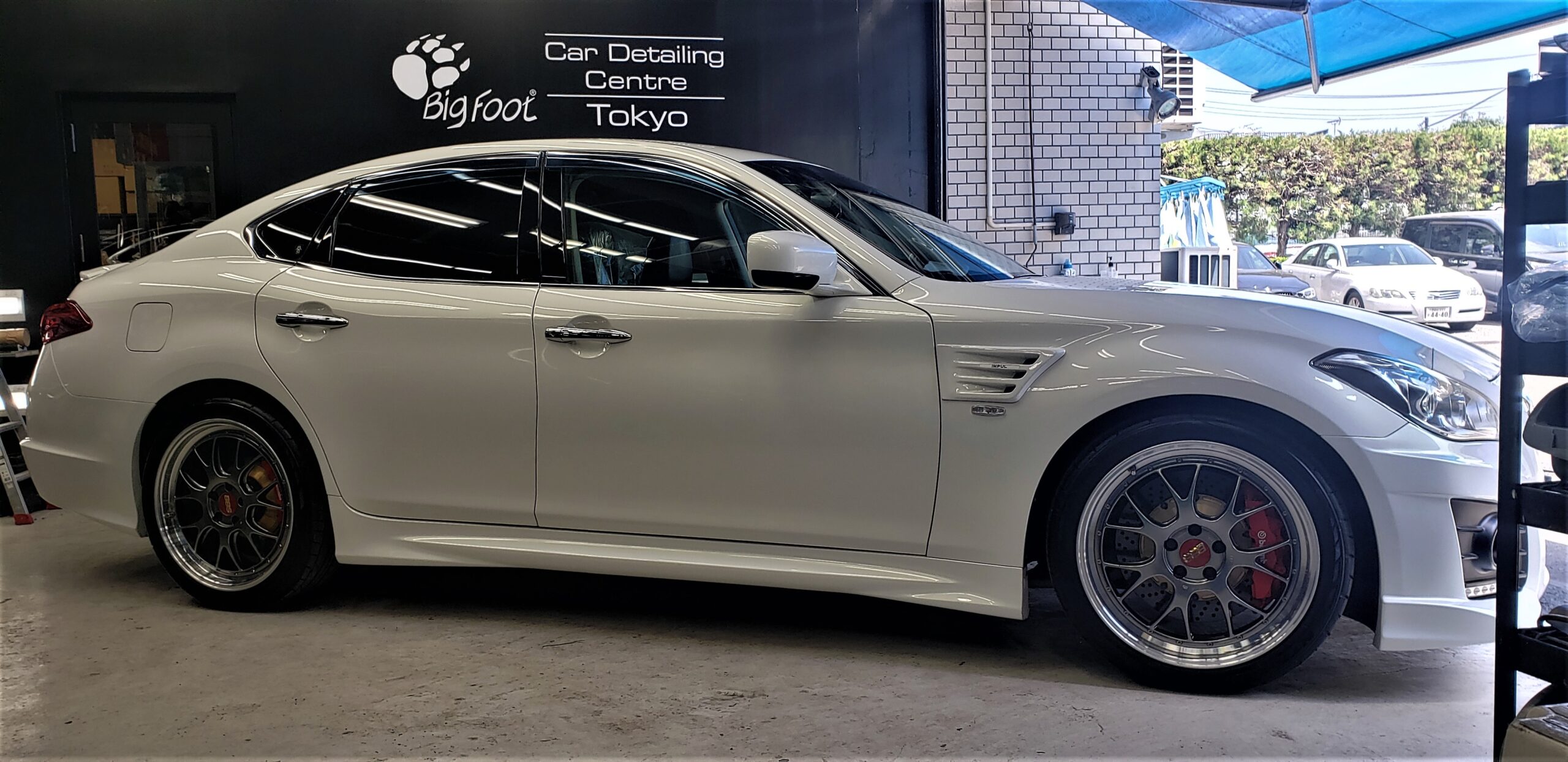 NISSAN FUGA Carbon Coating │ アクセスエボリューション -Access-Evolution BLOG-