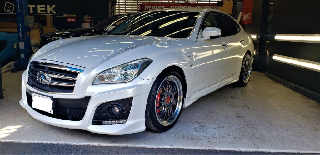 NISSAN FUGA Carbon Coating │ アクセスエボリューション -Access-Evolution BLOG-